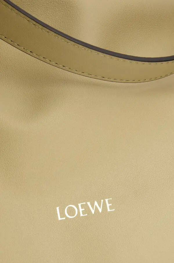 Loewe Large Flamenco Clutch In Nappa Calfskin - Nude