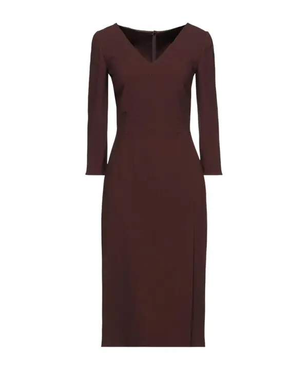Dolce & Gabbana Solid Color Slim-fit Dress