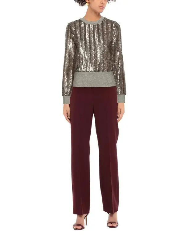 Dolce & Gabbana Two-tone Sequin Knit Top