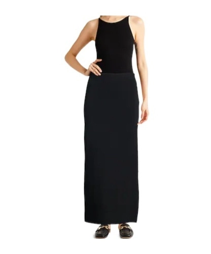 Max Mara Fitted Midi Skirt - Black