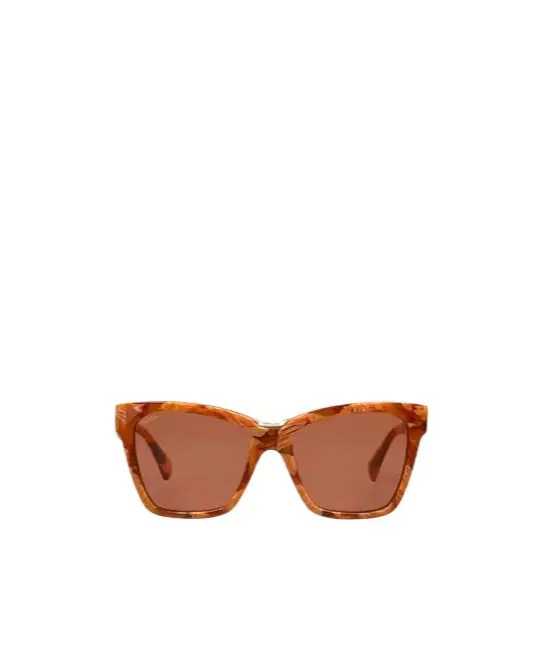 Max Mara Butterfly Shaped Sunglasses - Brown