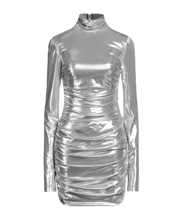 Dolce & Gabbana High-neck Gathered Dress