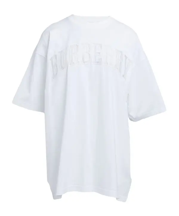 Burberry Logo Crew Neck T-shirt - White