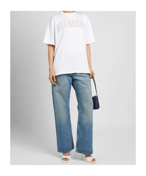 Burberry Logo Crew Neck T-shirt