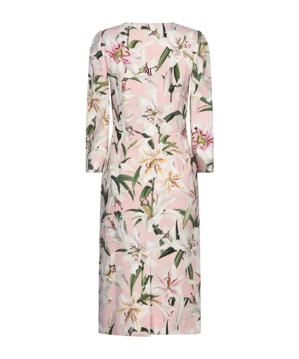 Dolce & Gabbana Floral Print Midi Dress