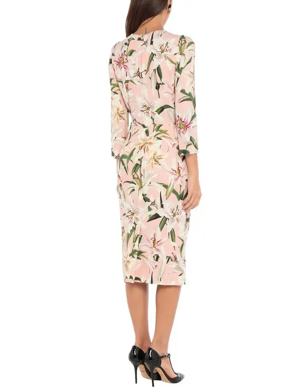 Dolce & Gabbana Floral Print Midi Dress