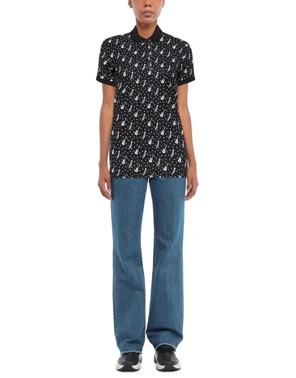 Dolce & Gabbana Short Sleeve Printed Polo