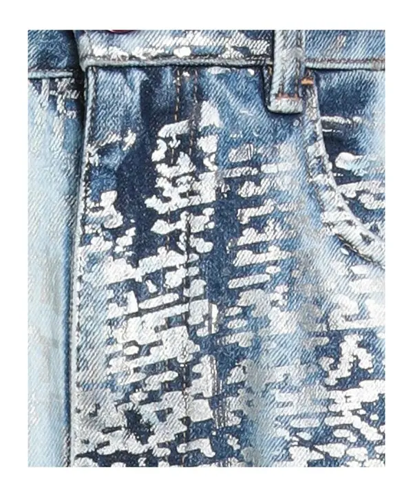 Dolce & Gabbana Two-tone Mid-rise Jeans