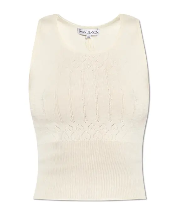 J.W.ANDERSON Jw Anderson Pointelle Tank Top