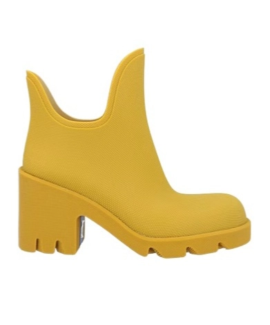 Burberry Platform Boots - Yellow
