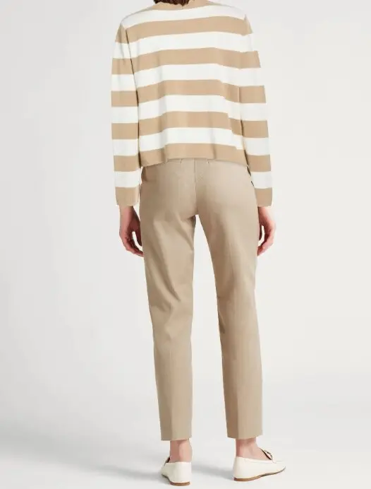 Max Mara Long-sleeved Crew Neck Sweater