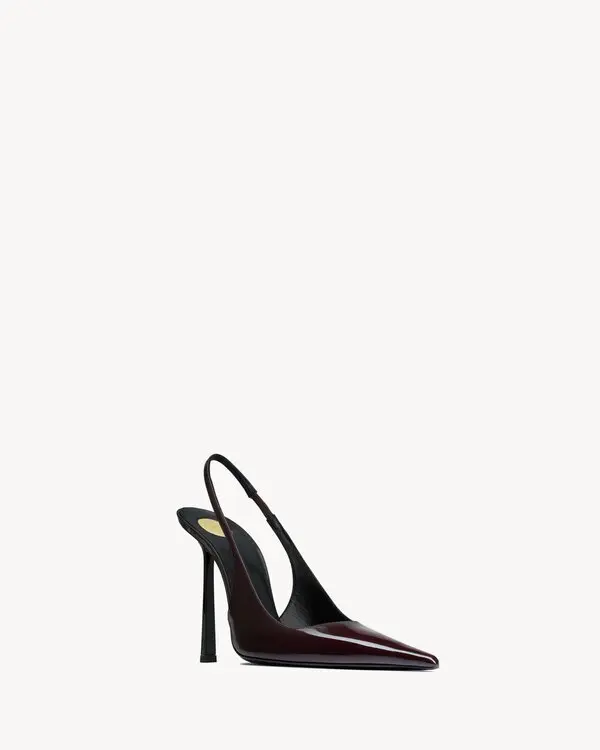 Saint Laurent Vendome Slingback Pumps - Black