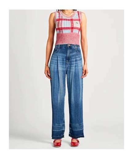 GANNI Wide-leg Jeans
