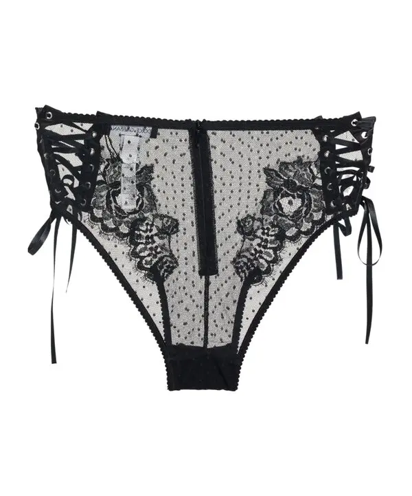 Dolce & Gabbana Minimalist Satin Lace Briefs