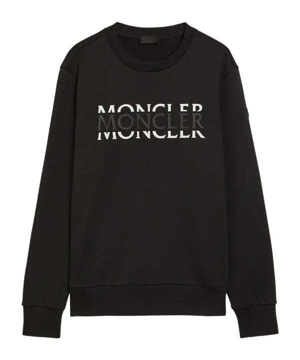 Moncler Cotton Crew Neck Sweatshirt