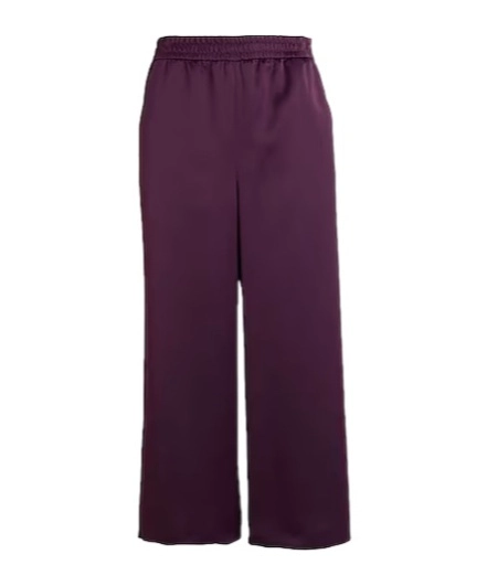 MAXCO. Satin Wide Leg Casual Trousers