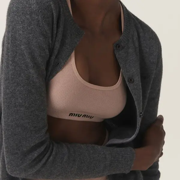 Miu Miu Seamless Racerback Top