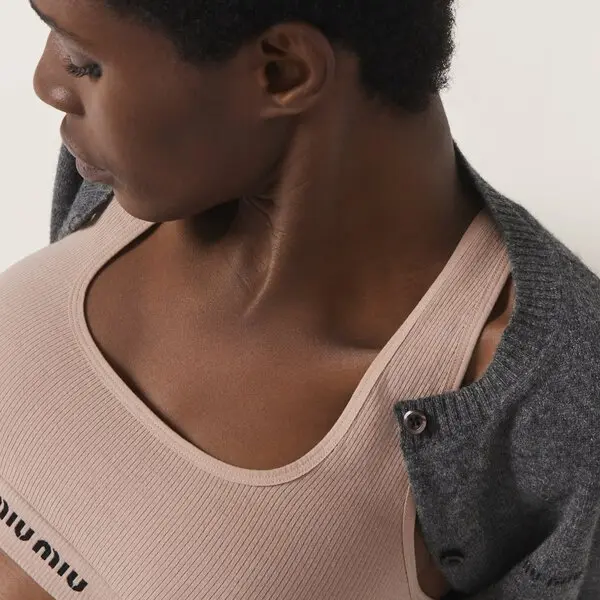 Miu Miu Seamless Racerback Top