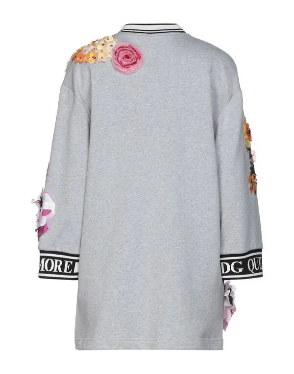 Dolce & Gabbana Solid Color Crew Neck Long-sleeve Sweatshirt