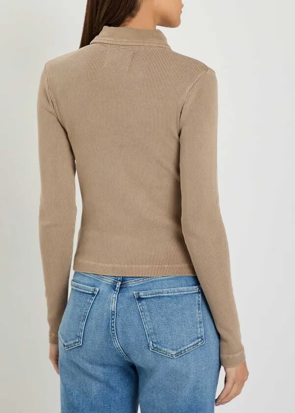 Citizens Of Humanity Stretch-knit Polo Top