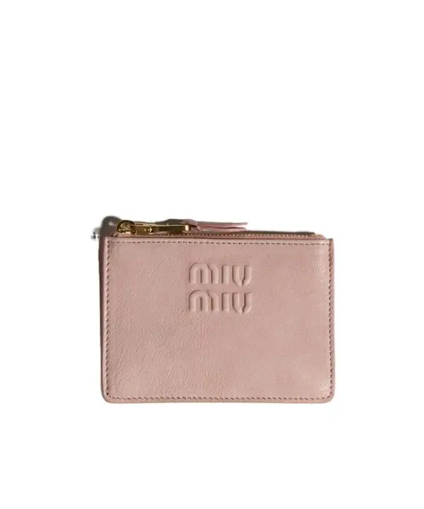 Miu Miu Nappa Leather Card Holder