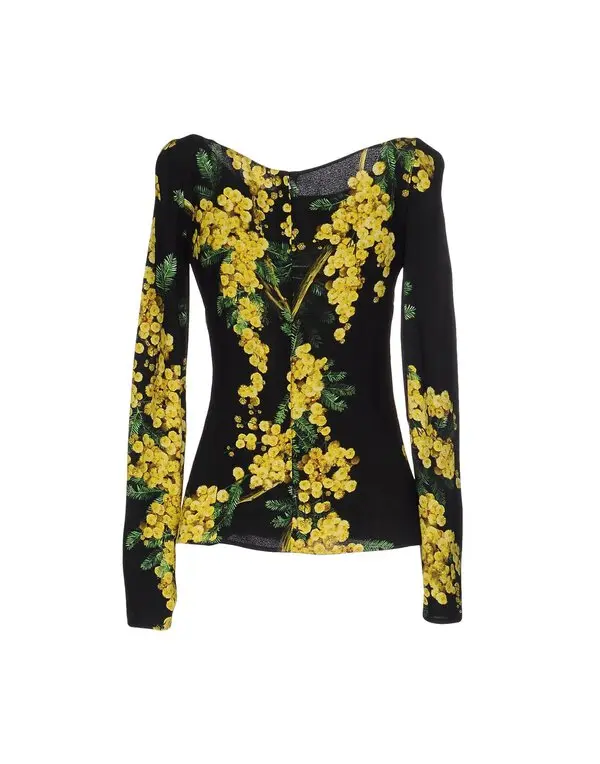 Dolce & Gabbana Floral Long Sleeve Top