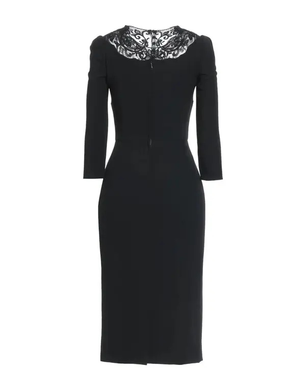 Dolce & Gabbana Lace Spliced Fitted Dress