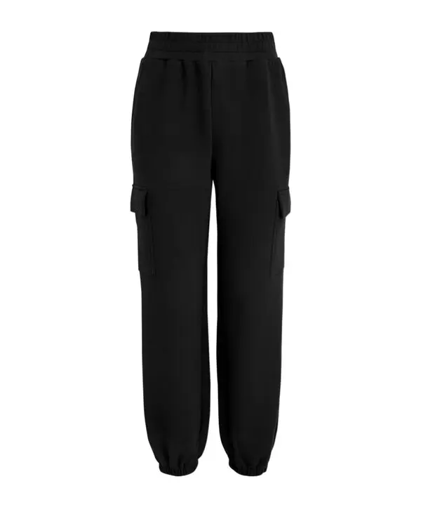Varley The Cargo Pant Stretch-jersey Sweatpants - Black