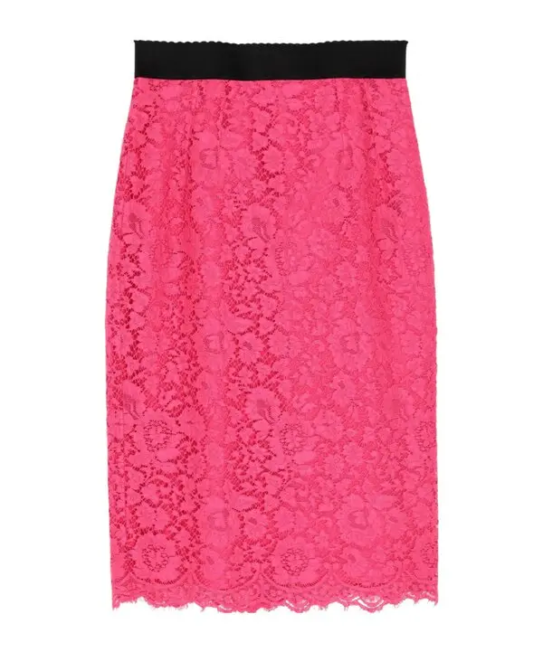 Dolce & Gabbana Lace Midi Dress