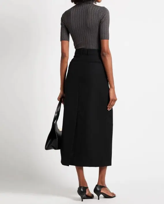 Brunello Cucinelli Short Sleeve High Neck Top