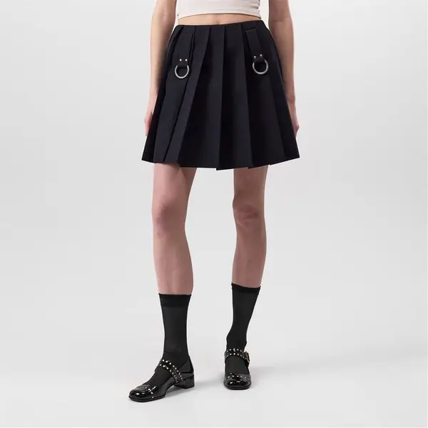 Prada Buckle Mini Skirt