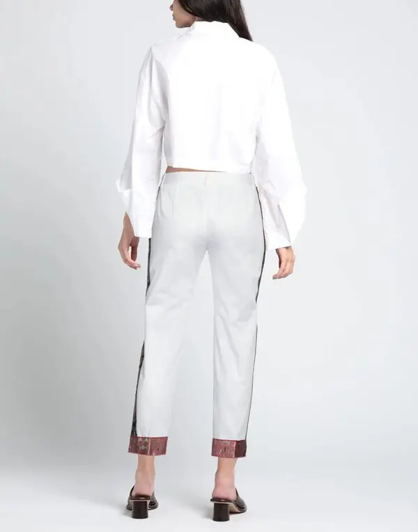 Dolce & Gabbana Solid Color Side Stripe Casual Pants