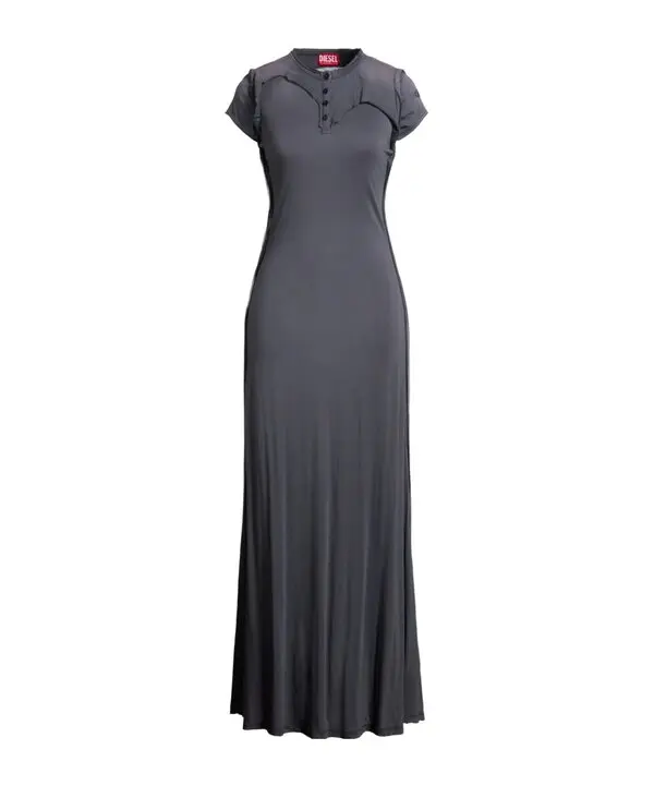DIESEL® Solid Color T-shirt Dress