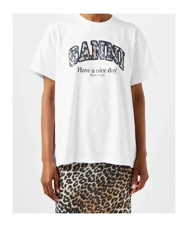 GANNI Graphic T-shirt