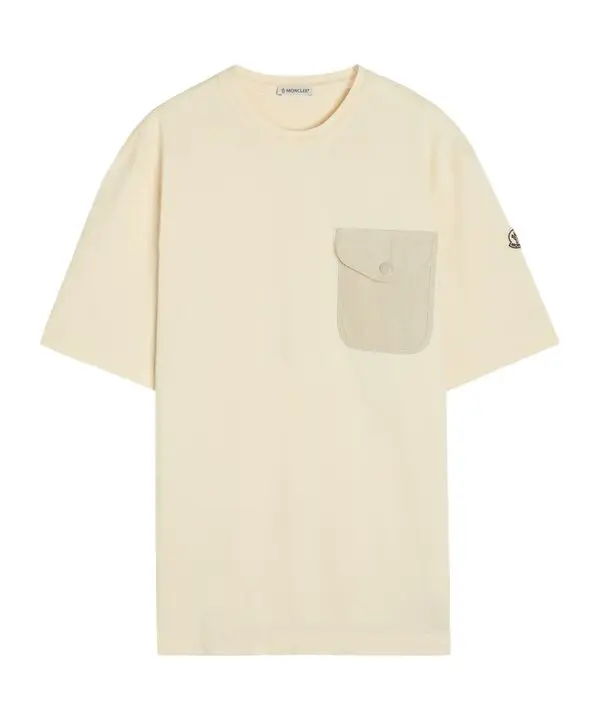 Moncler Ribbed Crew Neck T-shirt