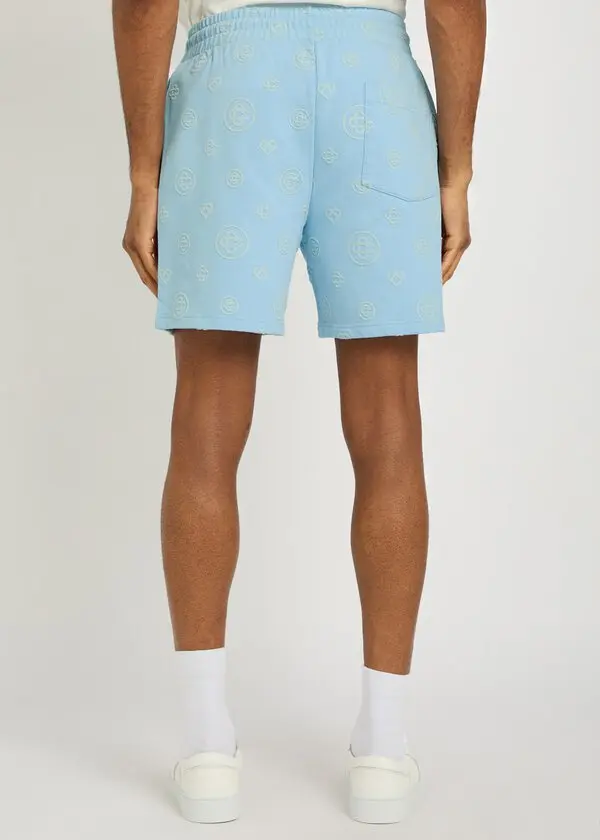 Casablanca Logo-monogrammed Cotton Shorts