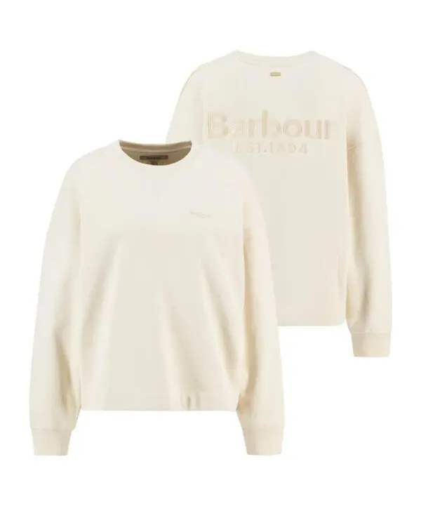 Barbour Embroidered Crew Neck Sweatshirt