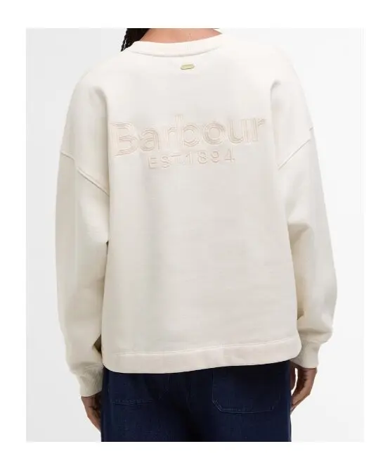 Barbour Embroidered Crew Neck Sweatshirt