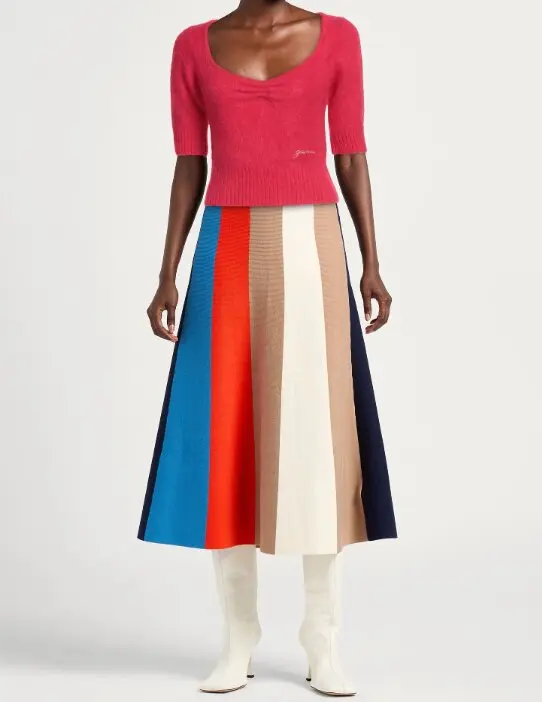 GANNI Crew Neck Sweater