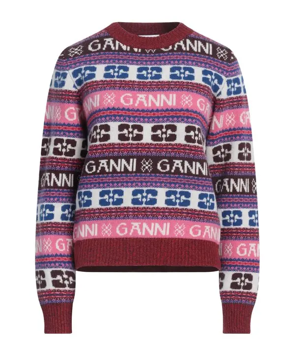 GANNI Crew Neck Sweater