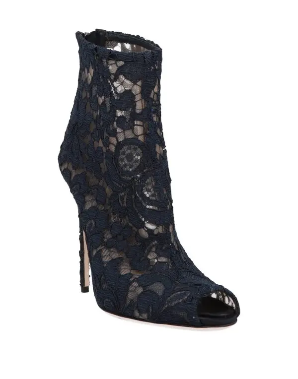 Dolce & Gabbana Open-toe Ankle Boots