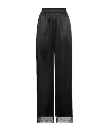 Burberry Solid Color Casual Pants