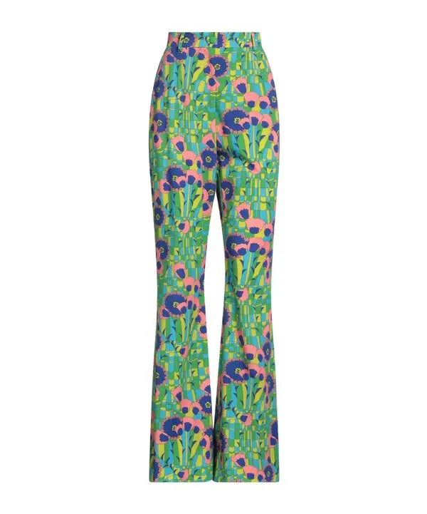 Dolce & Gabbana Printed Flared Pants