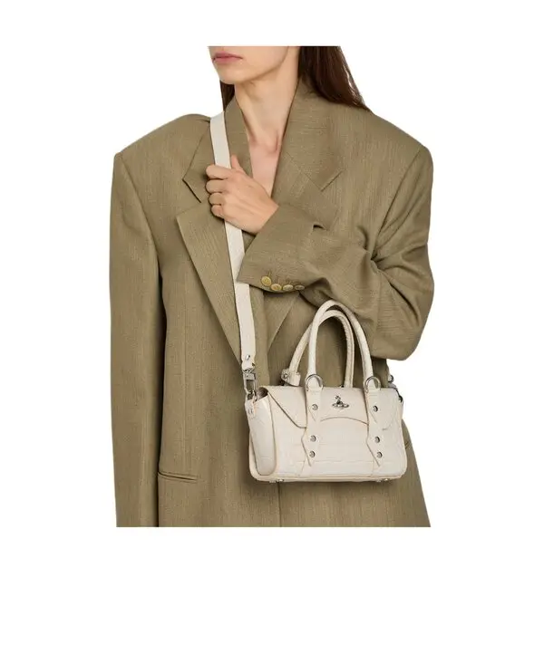 VIVIENNE WESTWOOD Leather Crossbody Bag