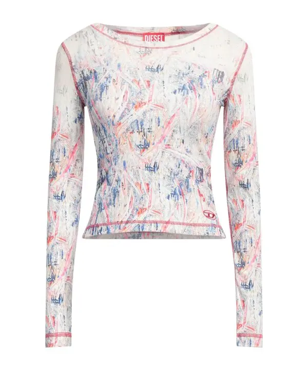 DIESEL® Printed Long Sleeve T-shirt