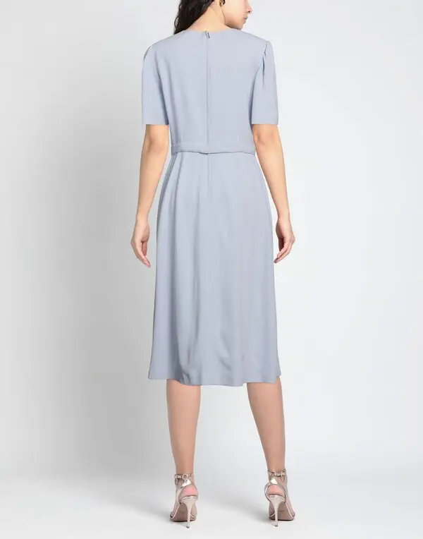 Dolce & Gabbana Midi Dress With Floral Appliqu