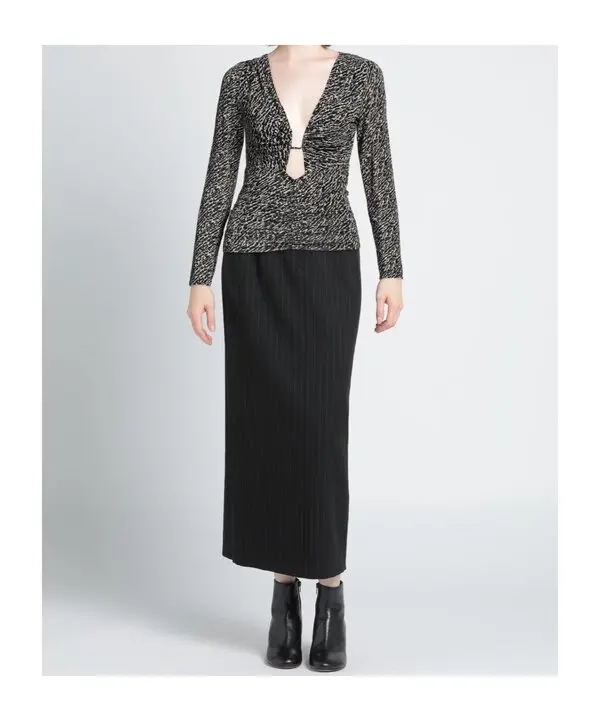 Isabel Marant Étoile Deep V-neck Long Sleeve Top