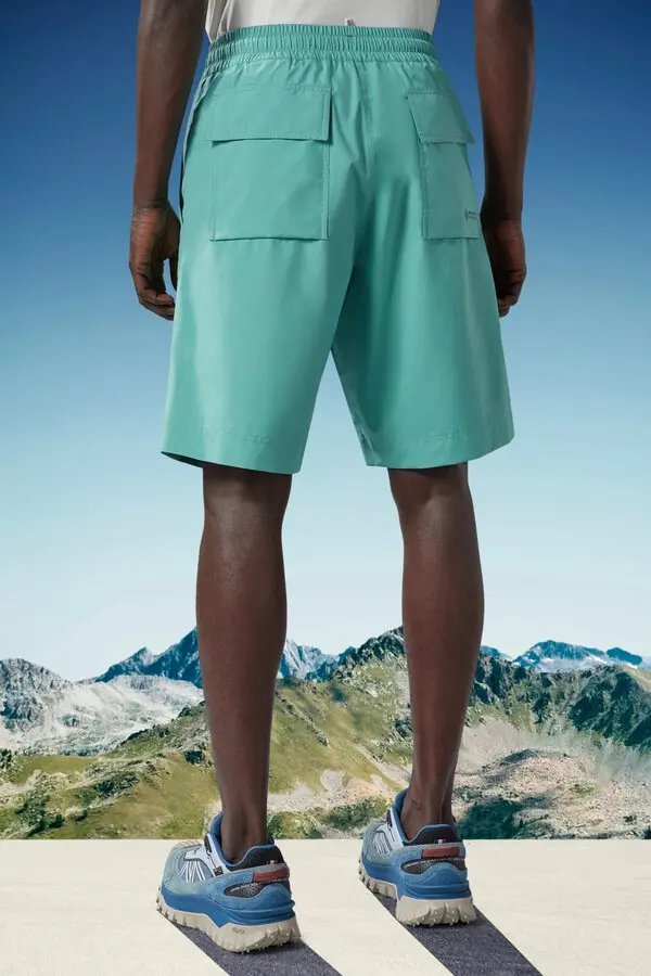 Moncler Drawstring Bermuda Shorts