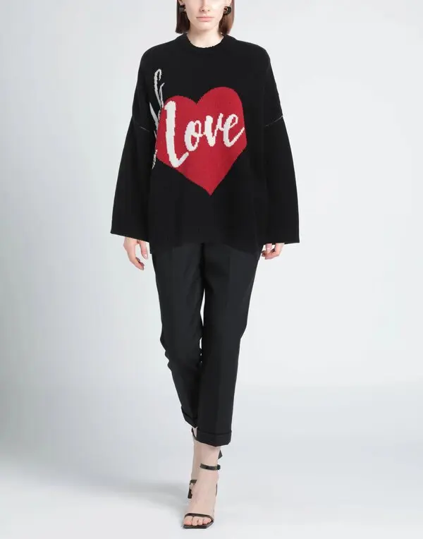 Dolce & Gabbana Minimalist Embroidered Cashmere Sweater