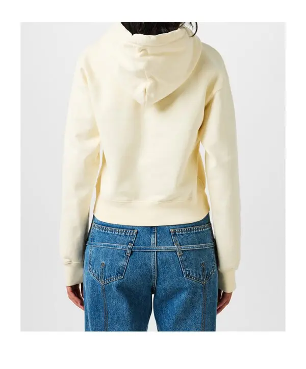 Jacquemus Long Sleeve Cropped Hoodie